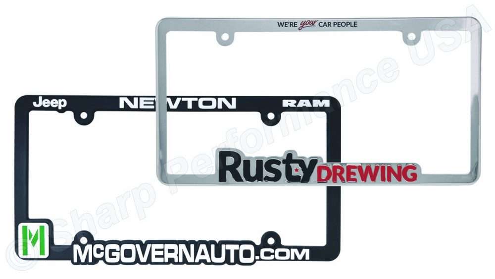 Auto Dealer License Plate Frames | Sharp Performance USA